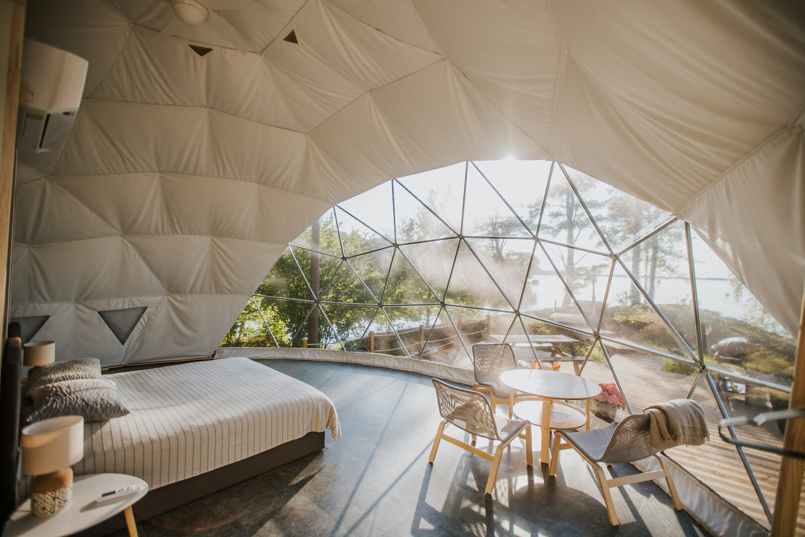 Glamping Priedes: Naktsmītnes